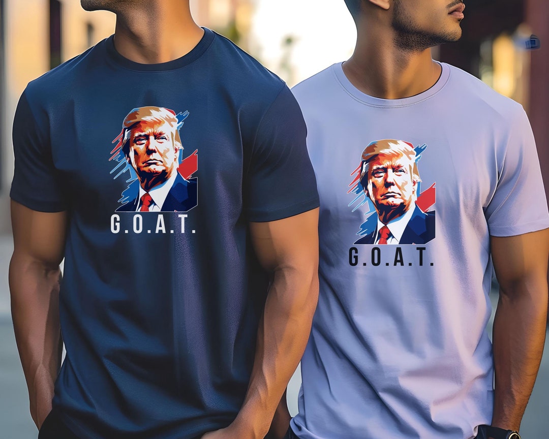 Trump GOAT Tee, Trump47, Trump Vance Shirt, Trump Rally, Trump Tee ...