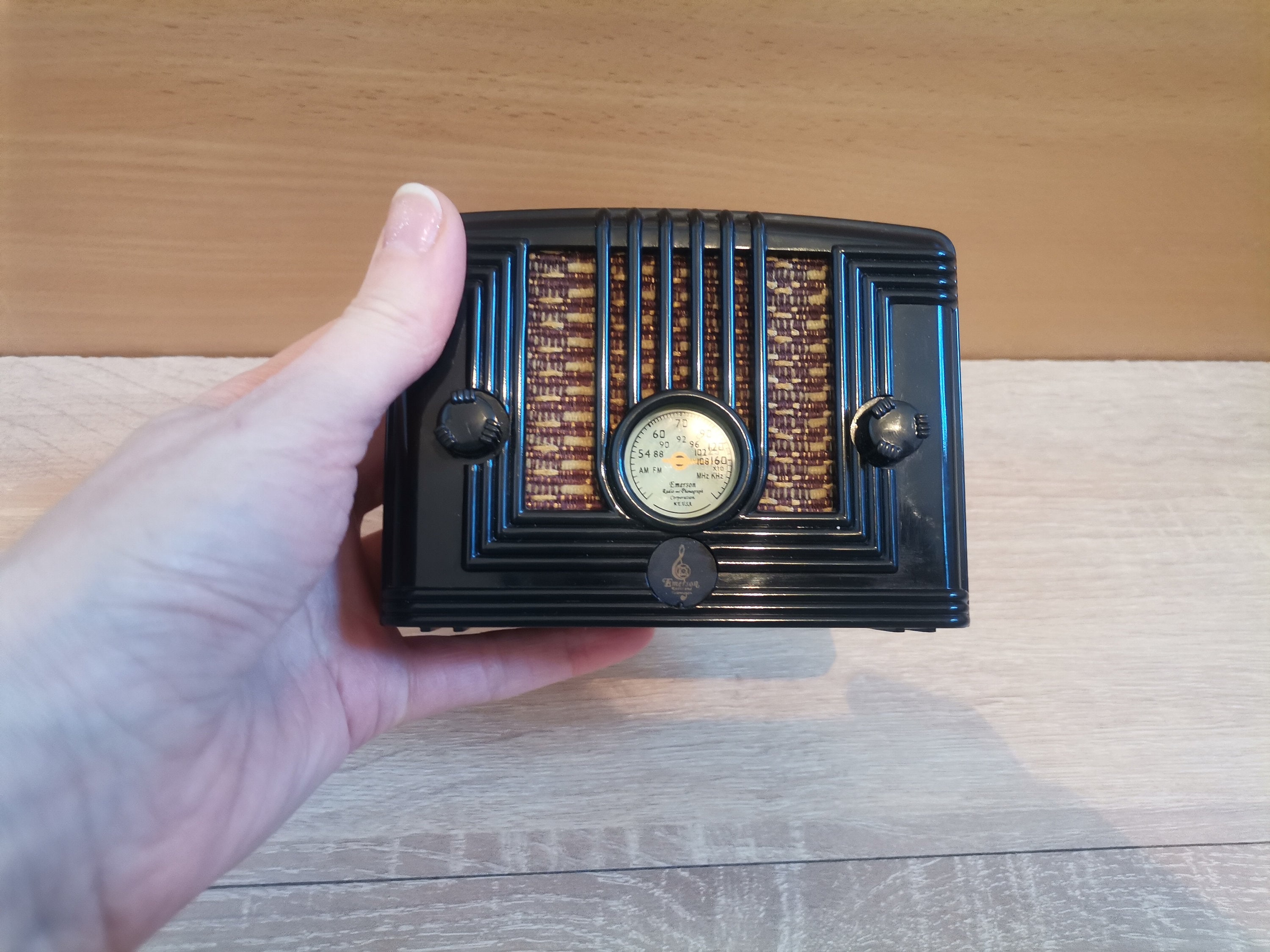 Vintage Gift for Husband Father Grandfather Miniature Radio Radioline ...