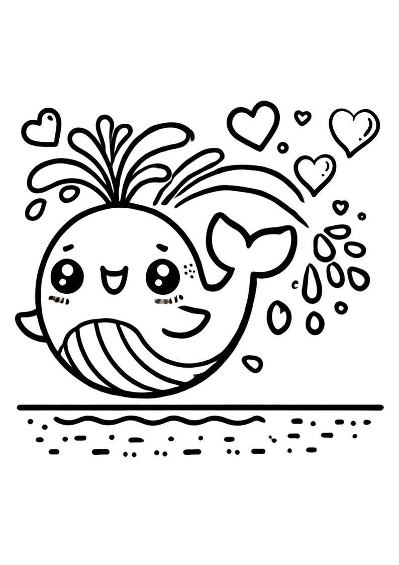 50 Valentine's Day Coloring Pages for Kids. - Etsy