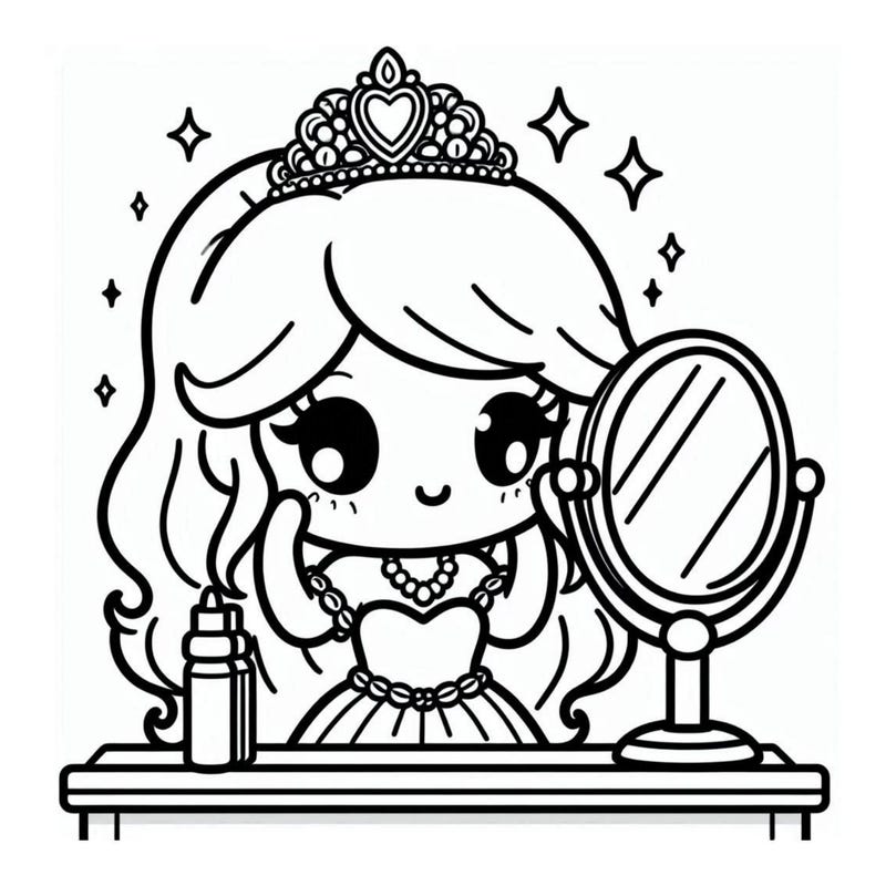 Girl Drawings to Trace - Etsy