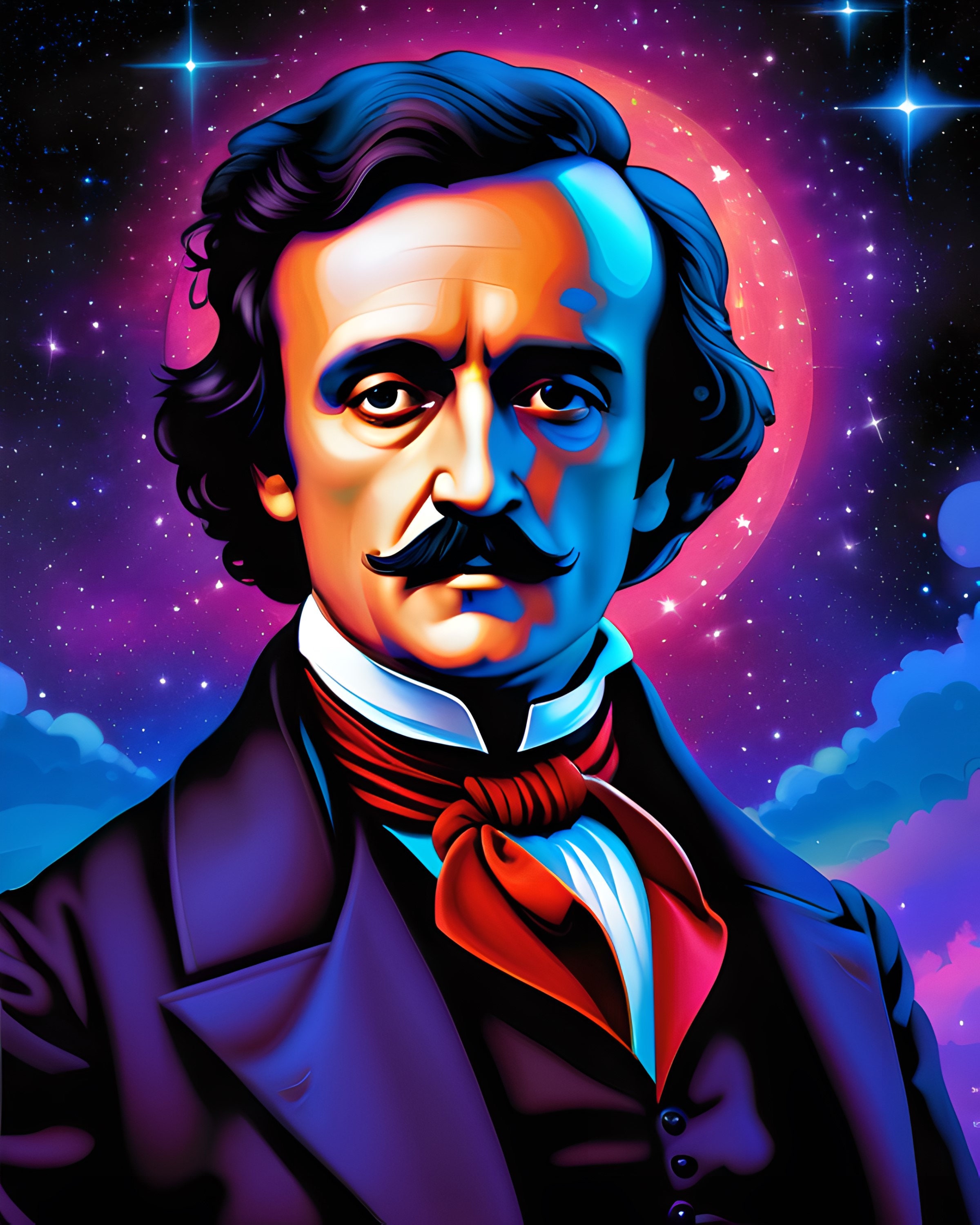 Edgar Allen Poe Set of Five 8x10 Prints - Etsy