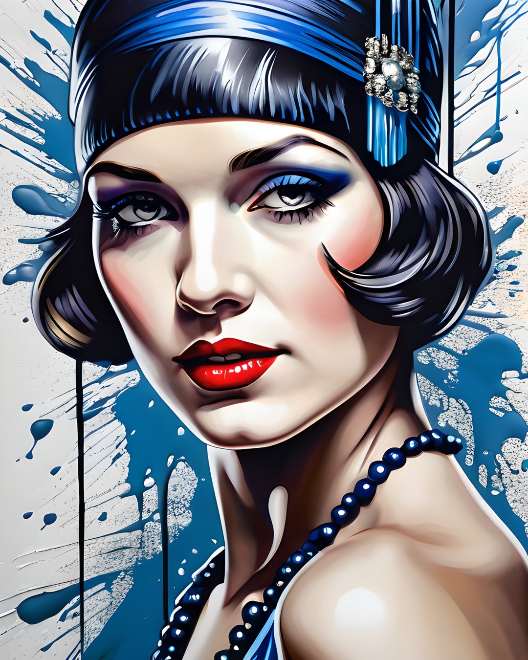 1920s Splash 8X10 Print - Etsy