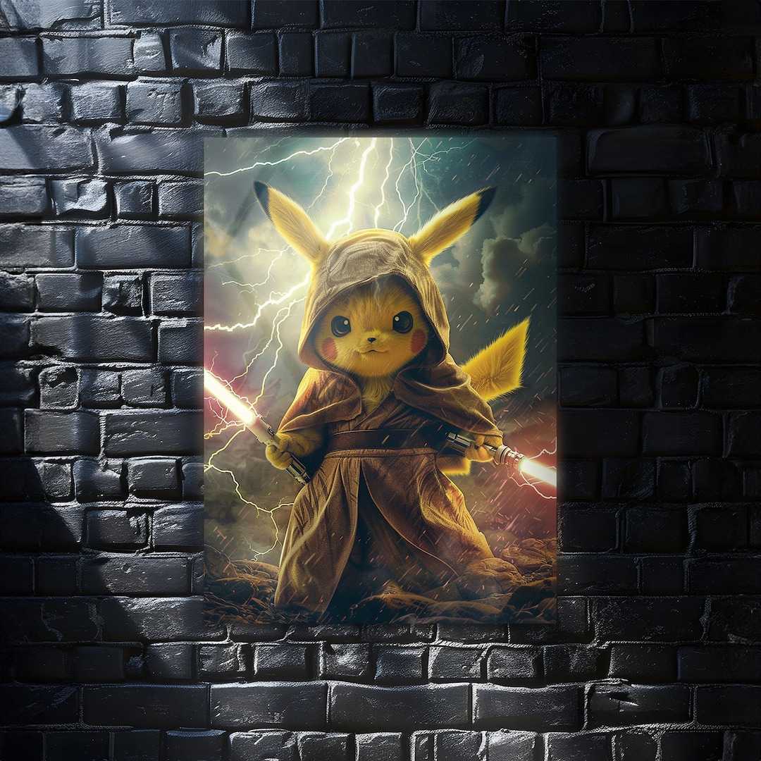 Pokémon Pikachu Metal Wall Art, Metal Poster, Metal Sign, Metal Art ...
