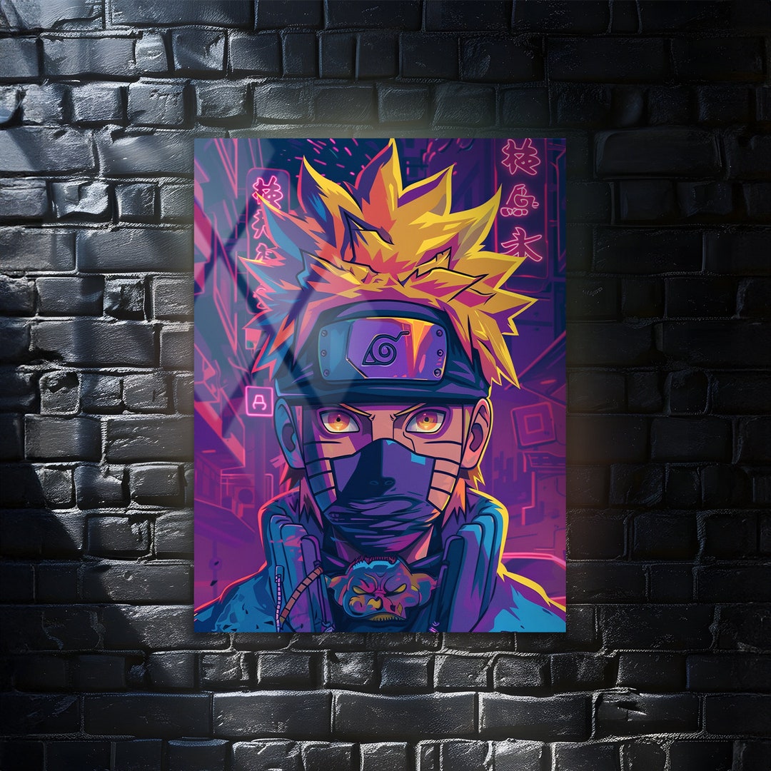 Naruto Uzumaki Metal Wall Art, Metal Poster, Metal Sign, Metal Art ...