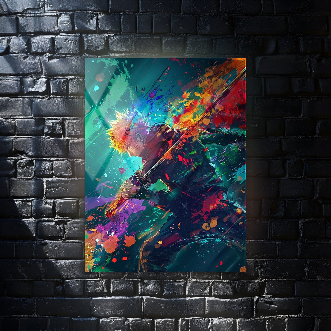 Katsuki Bakugo Metal Wall Art, Metal Poster, Metal Sign, Metal Art ...