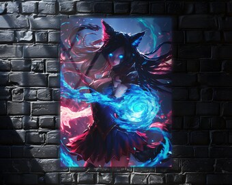 Eren Yaeger Metal Wall Art, Metal Poster, Metal Sign, Metal Art, Modern ...