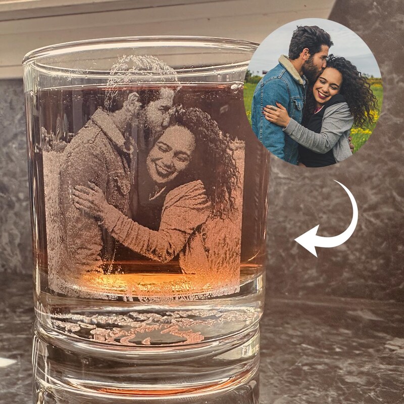 Glass Etched Photo - Etsy