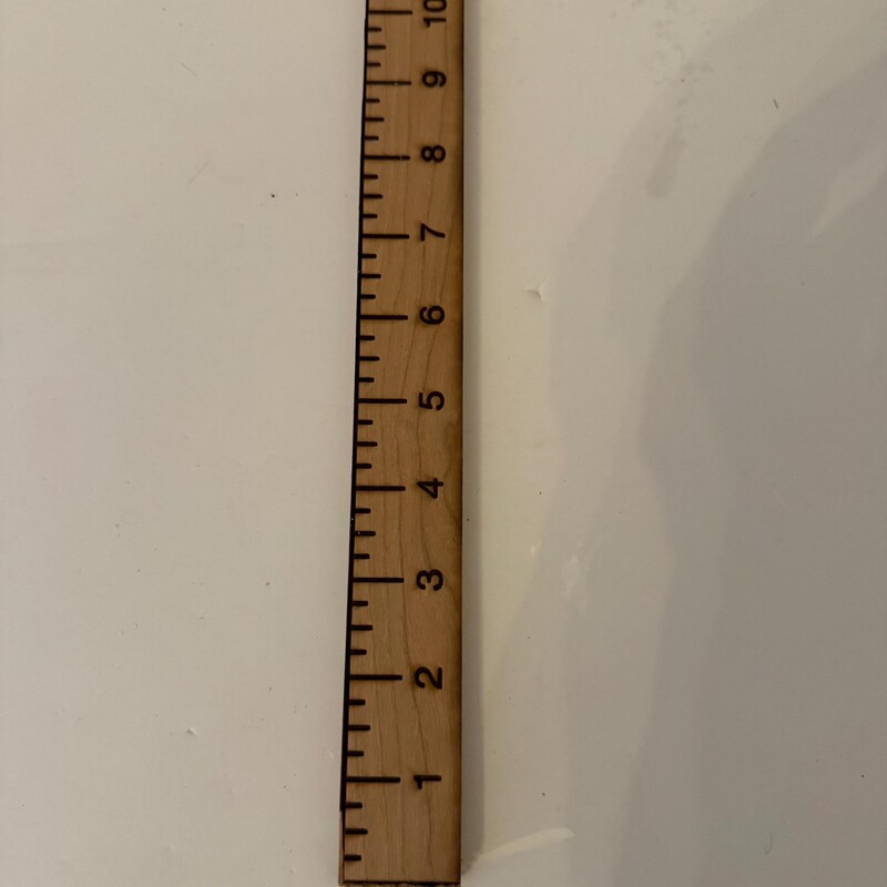 Vintage Wooden Ruler - Etsy