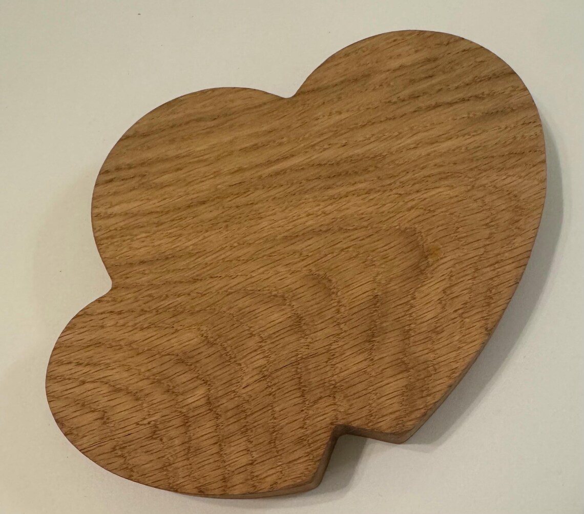 Handcrafted Oak Double Heart Tray – Jewelry & Keepsake Dish - Etsy