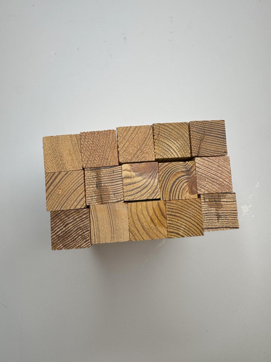 Hard Pine Craft Wood Pieces - Pack of 15| DIY Projects, Rustic Decor ...