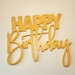 Happy Birthday Custom Sign - Etsy