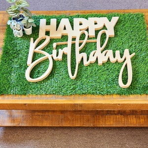 Happy Birthday Custom Sign - Etsy