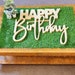 Happy Birthday Custom Sign - Etsy