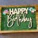 Happy Birthday Custom Sign - Etsy