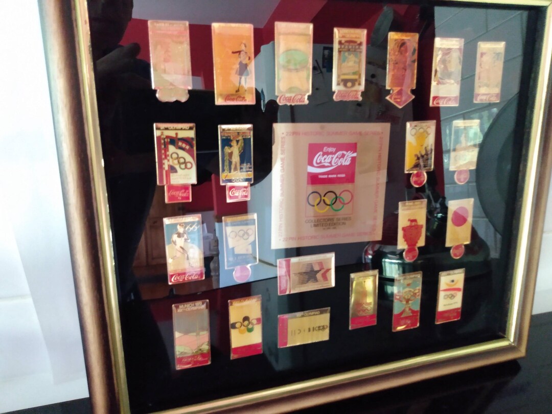 Vintage Summer Olympic Pins From 1896 to 1992 - Etsy