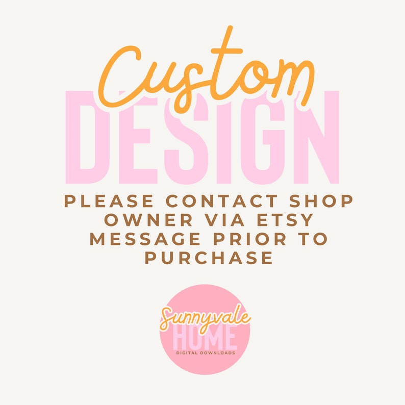 Custom Design PNG Digital Download - Etsy