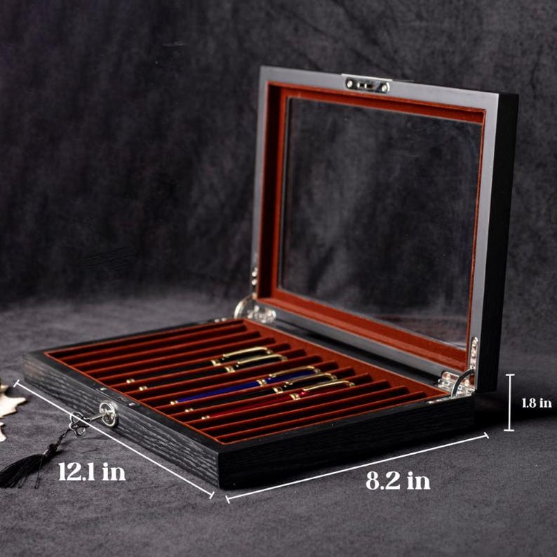 Personalized Wood Pen Cases, Fountain Pen Holder, Pen Storage Holder ...