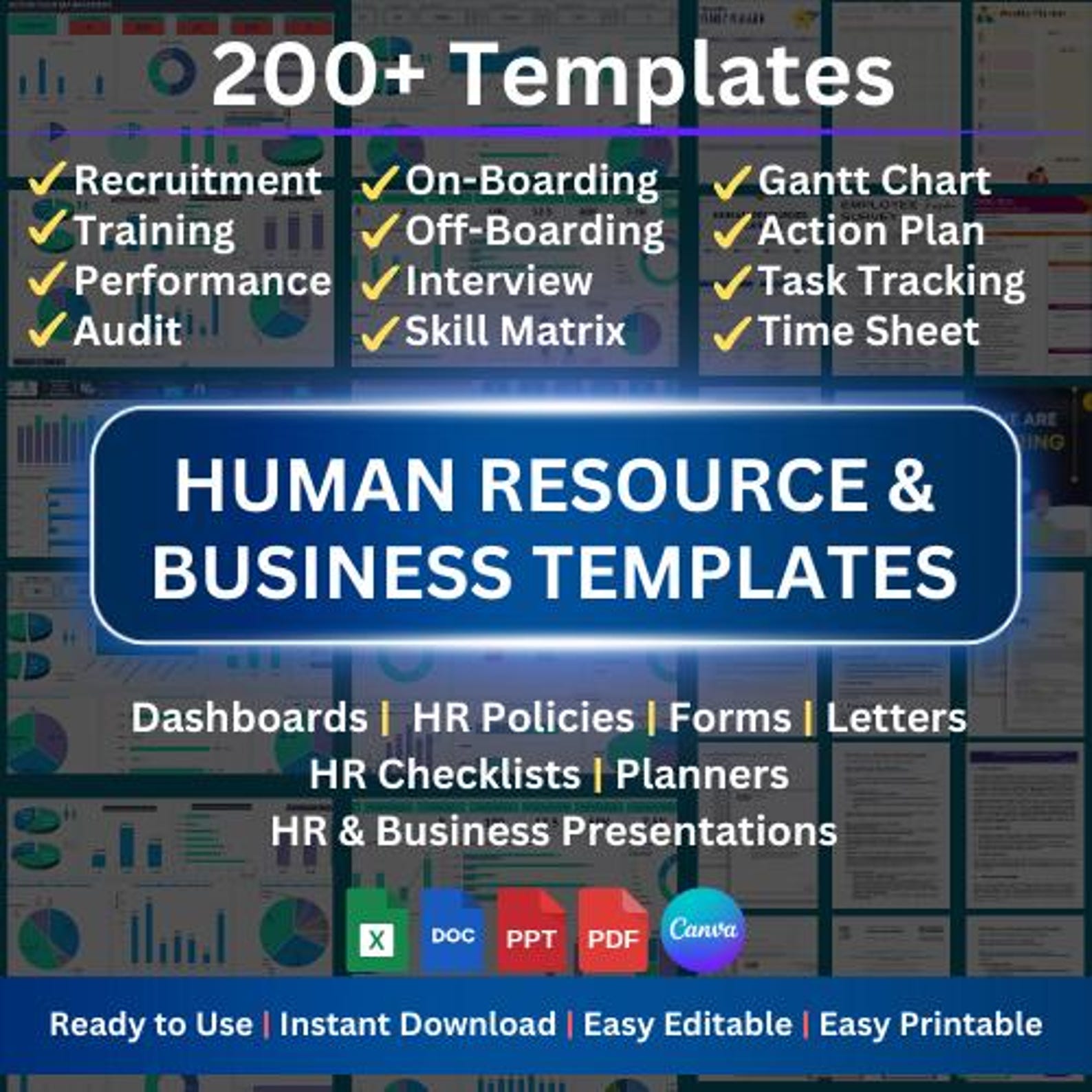 All Human Resource Templates & Dashboards | HR Analytics Reporting ...