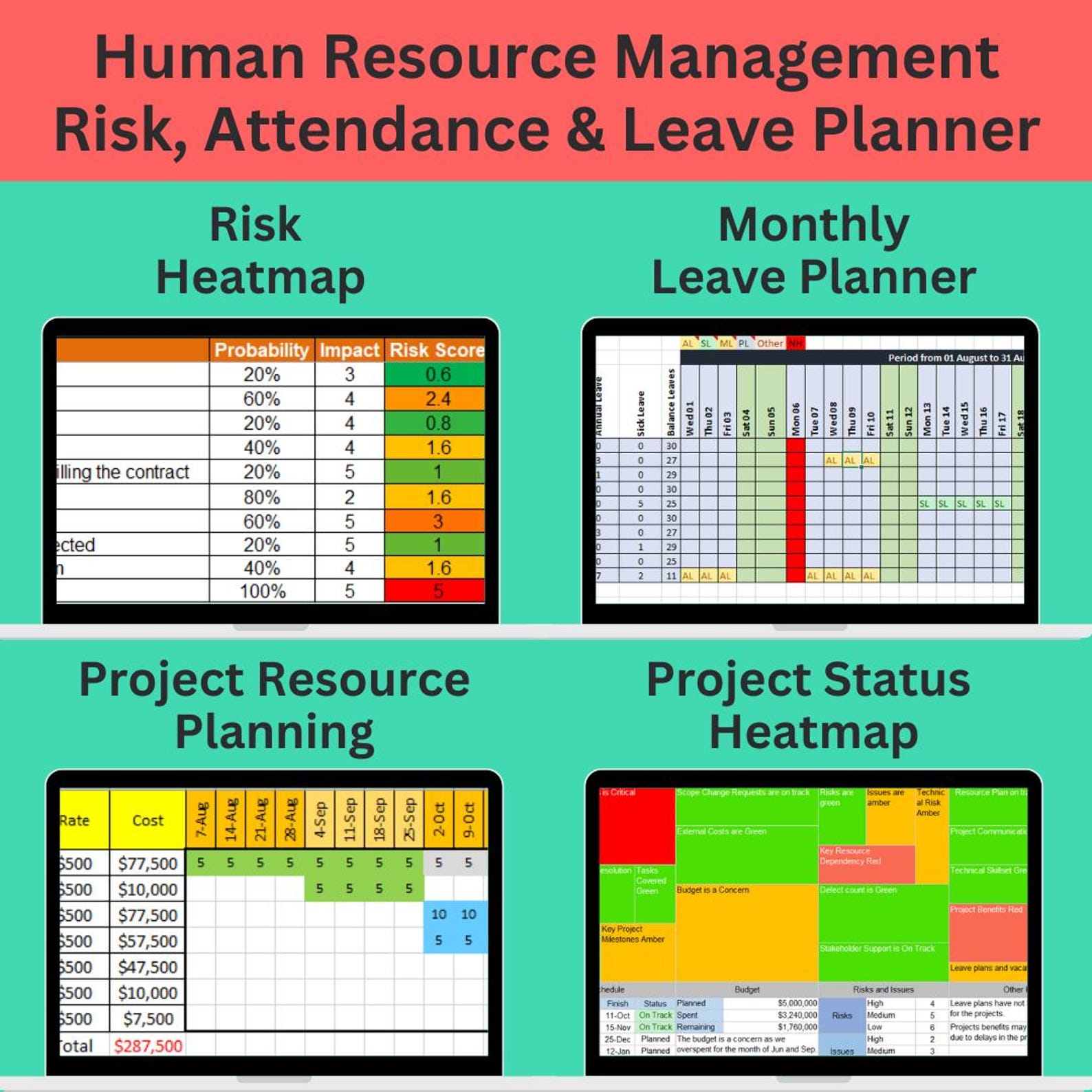 Project Stakeholder and Resource Management Template, Project ...