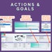 Action Plan Template | Task Management | Goals Tracker | Action Plan ...