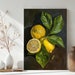 Ultra-fine Lemon & Leaves Painting Inspired by American Scene Art 4K ...