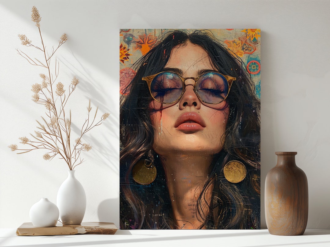 Hyperrealism Eyewear Female Canvas Art Cgsociety Featured Exquisite ...