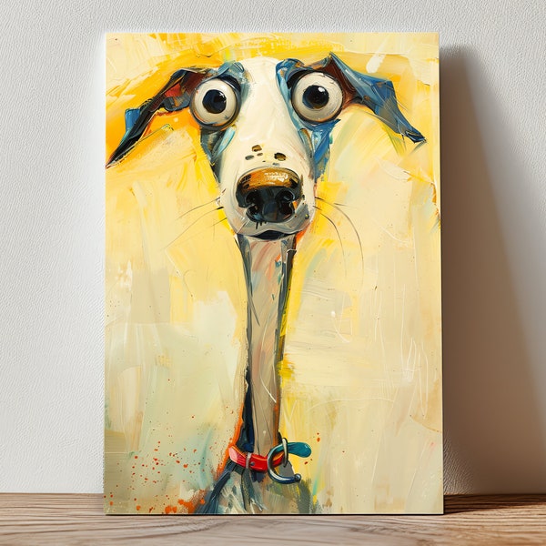 Whimsical Dog - Etsy