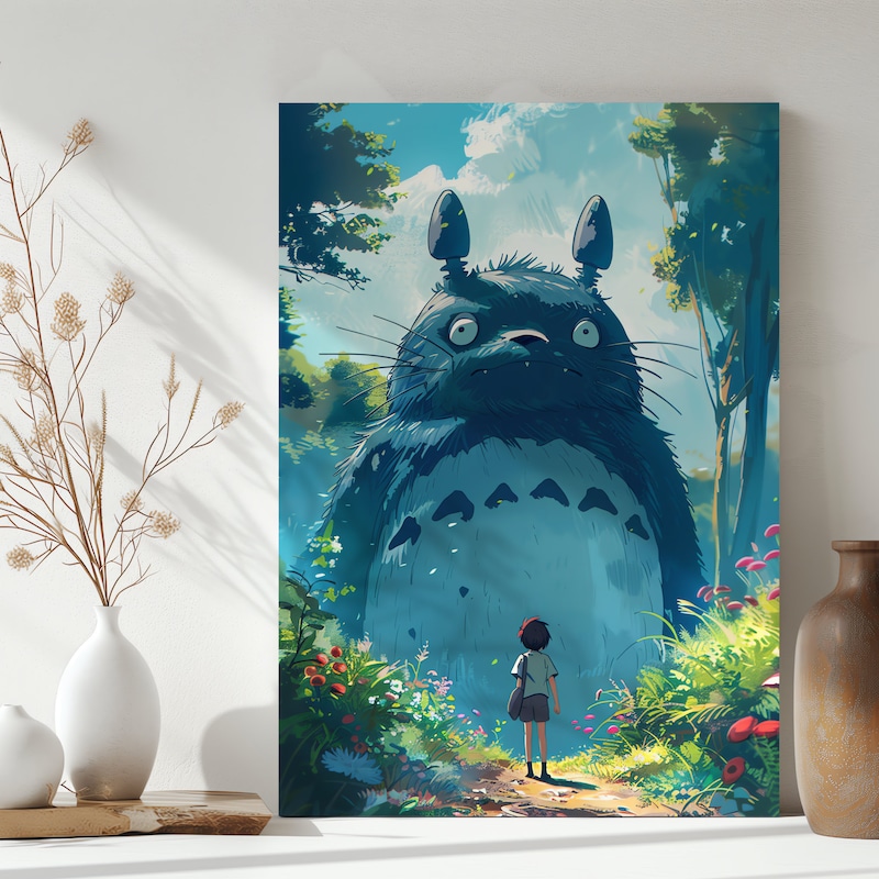 Totoro Poster - Etsy
