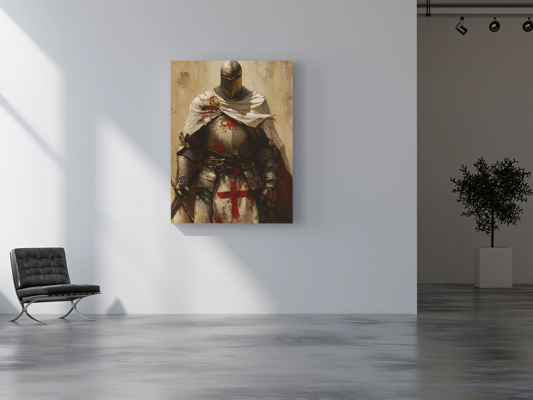 Medieval Knight Art Sword Painting Canvas Art CG Society Antipodean ...