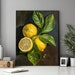 Ultra-fine Lemon & Leaves Painting Inspired by American Scene Art 4K ...