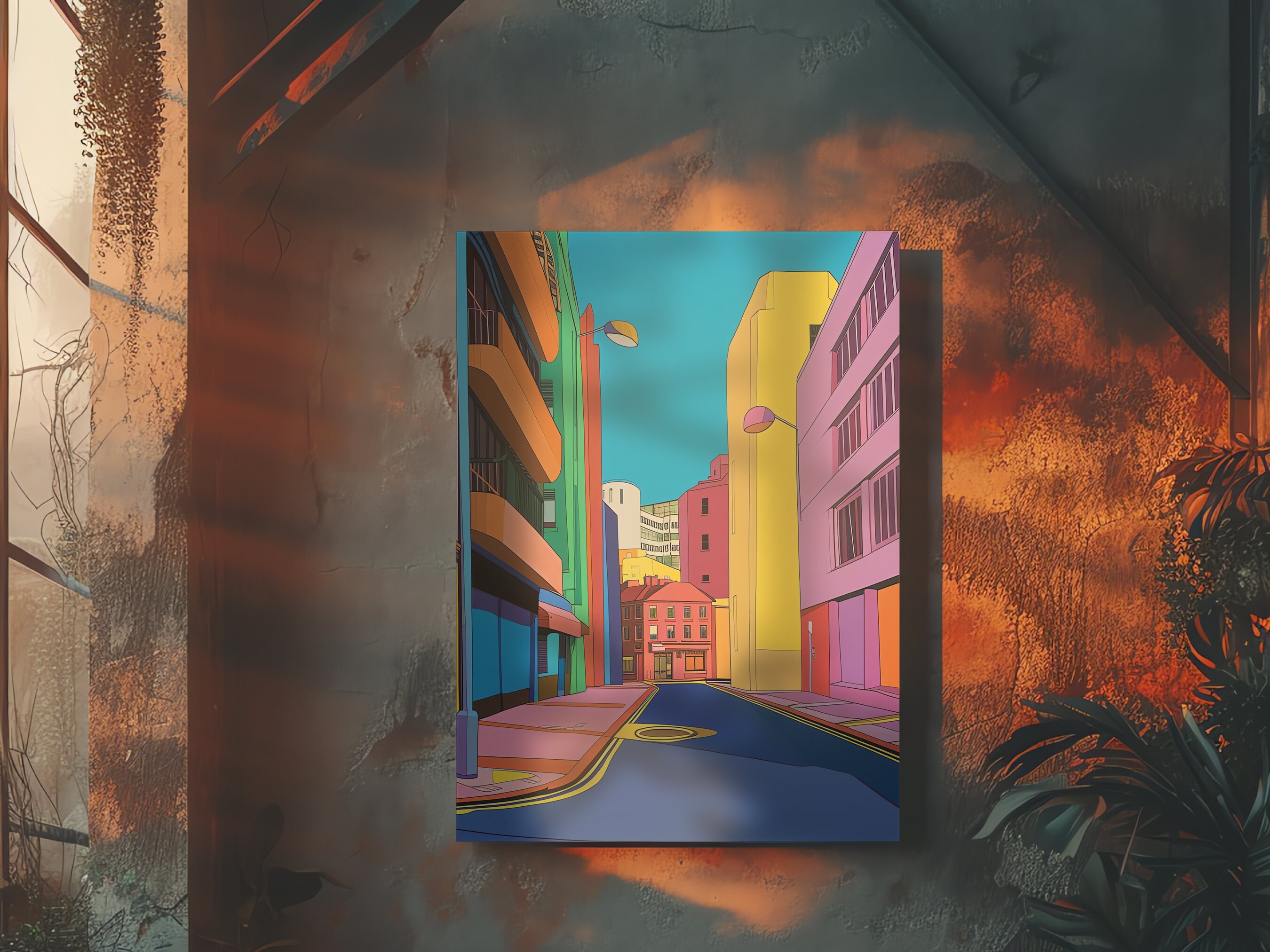 Urban Street Digital Art Award-winning Behance Piece Uk-inspired ...