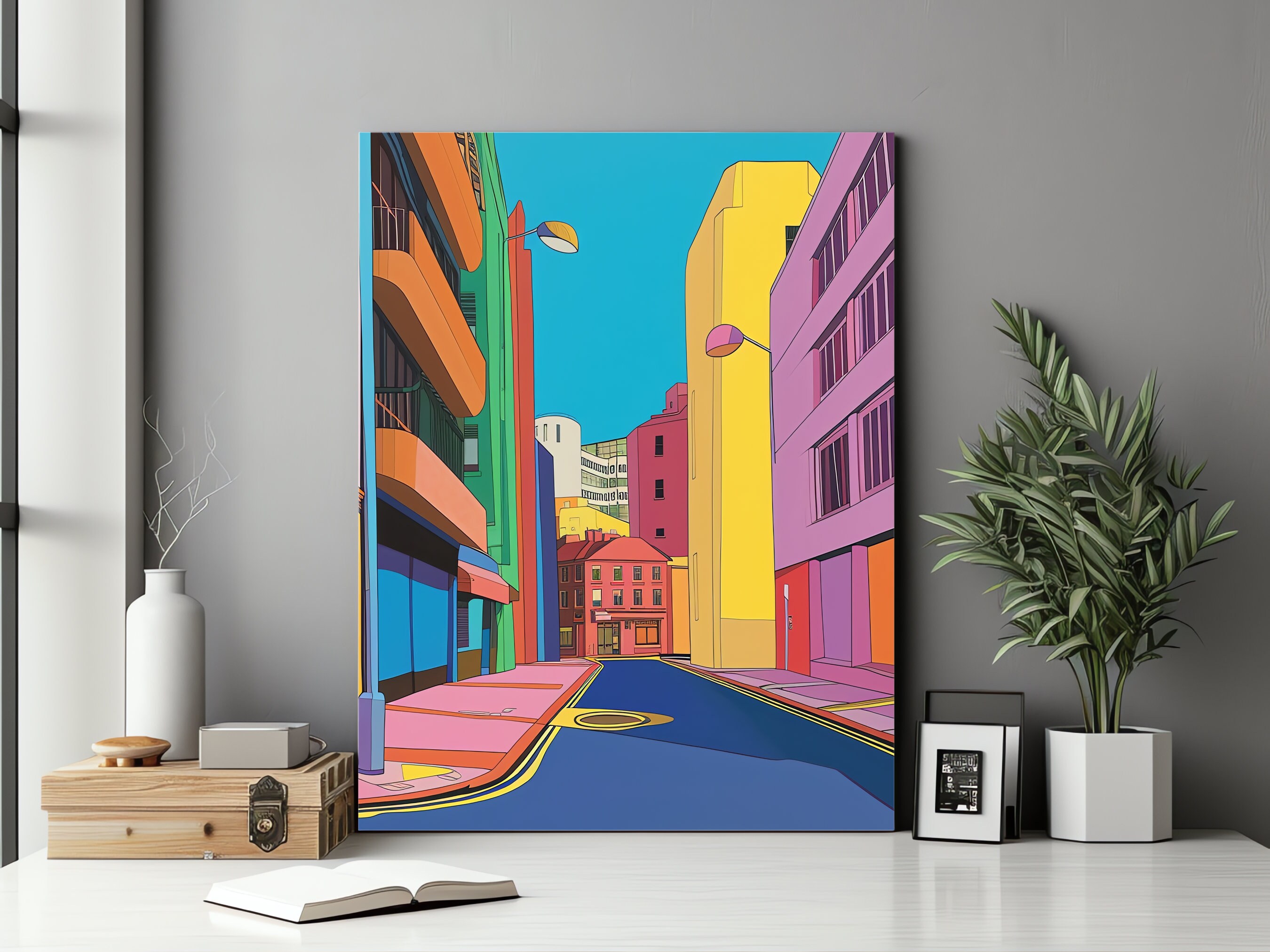 Urban Street Digital Art Award-winning Behance Piece Uk-inspired ...