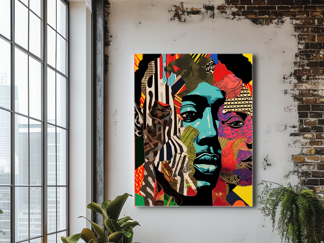 Harlem Renaissance Canvas Art African Iconography Details Black Art ...