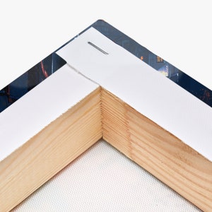 Cyberpunk Police Car Canvas Night City Street Art Photorealism Neo-noir ...