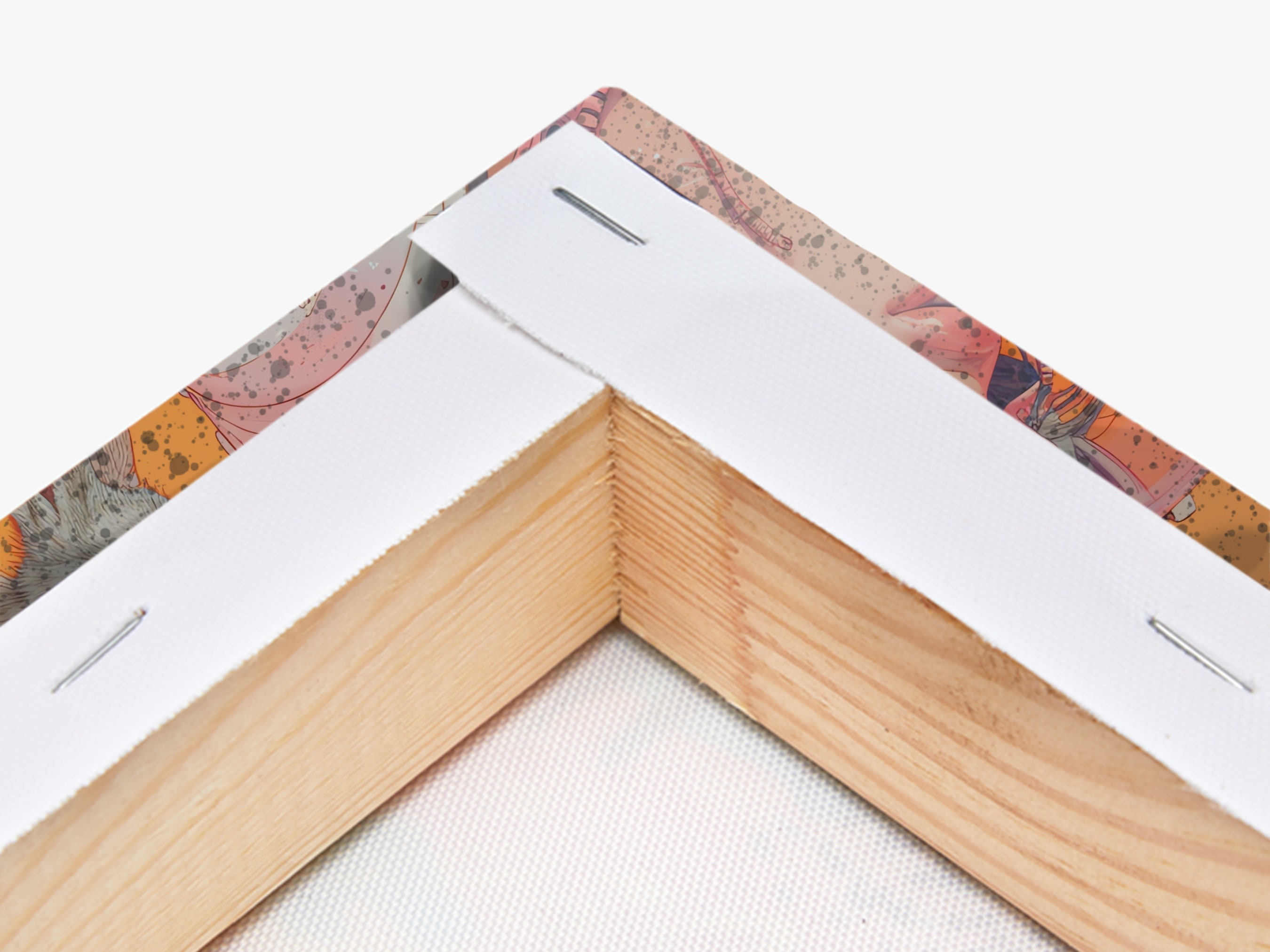 Galactic Female Figure With Lunar Bunny Surreal Art Canvas Inspired by ...