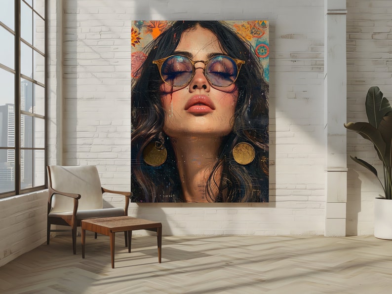 Hyperrealism Eyewear Female Canvas Art Cgsociety Featured Exquisite ...