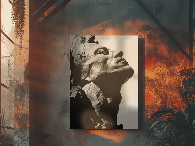 Hyperrealistic Monochrome Statue Art Zbrush Central Canvas CGI Clay ...