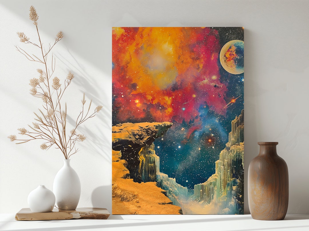 Cosmic Space Imagery Star-studded Planets Matte Art Inspired by ...