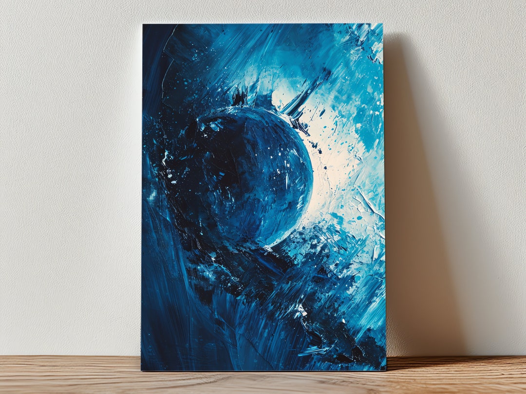 Abstract Blue Cosmic Art Space Canvas Parallax Design Winner Artwork ...