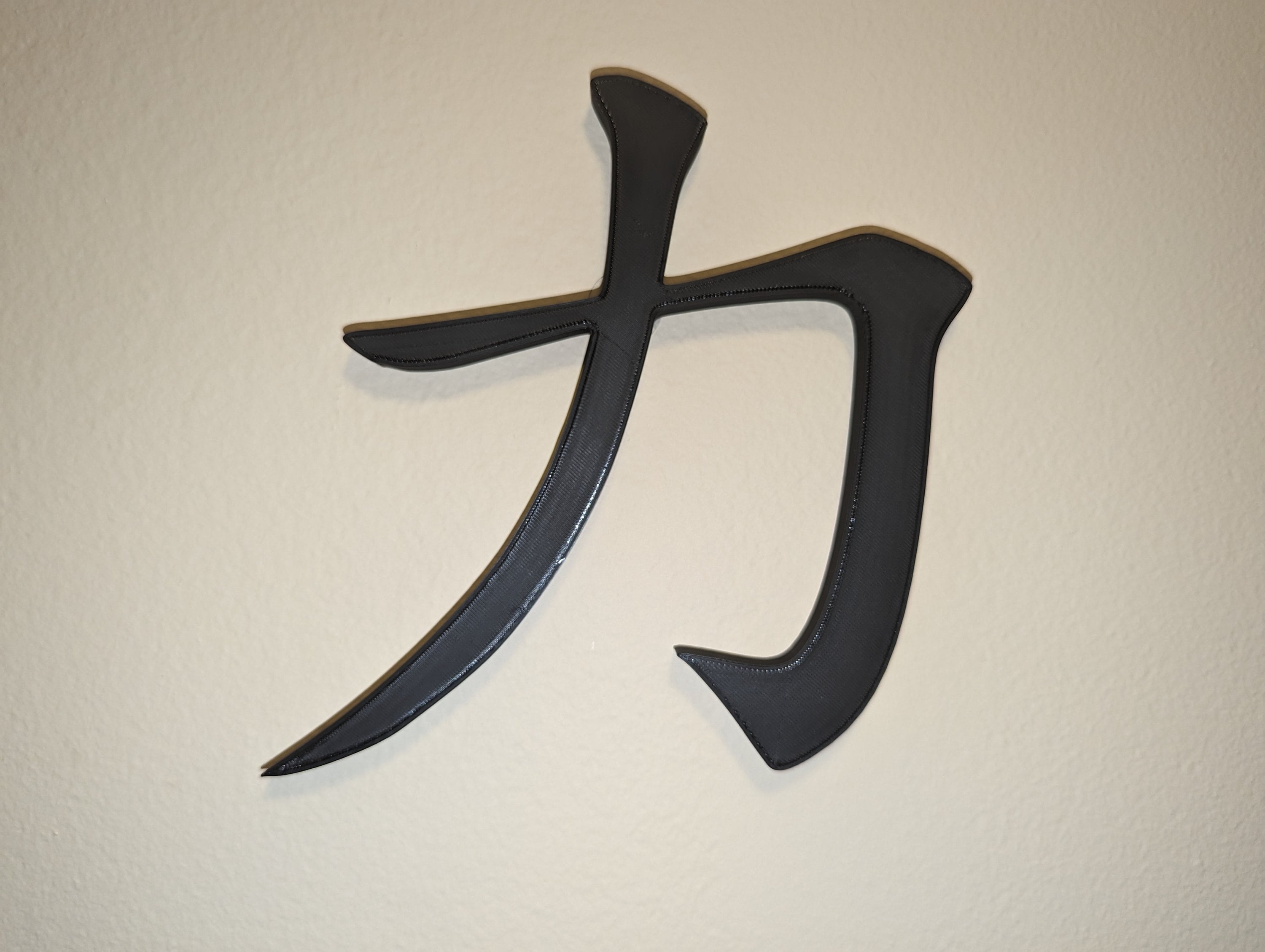 Kanji Strength and Power Wall Art - Etsy