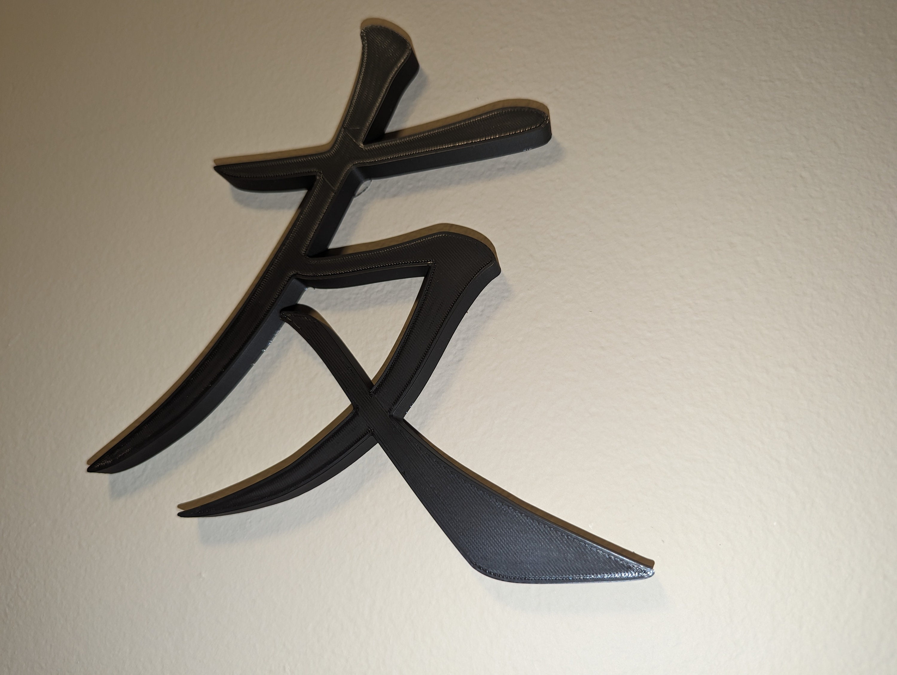Kanji Friend Wall Art - Etsy