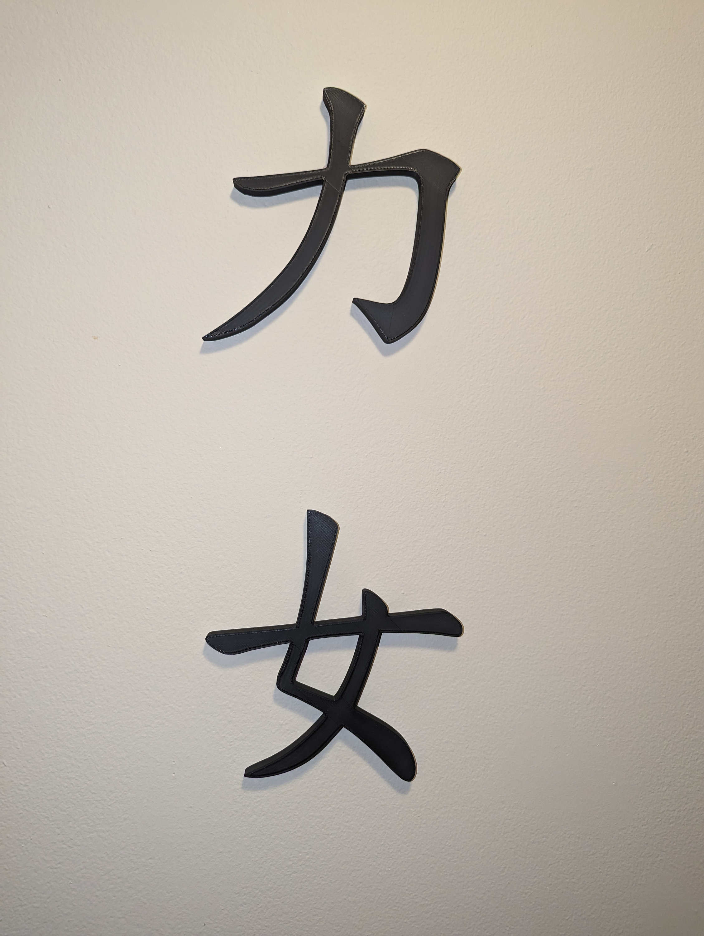 Kanji Strength and Power Wall Art - Etsy