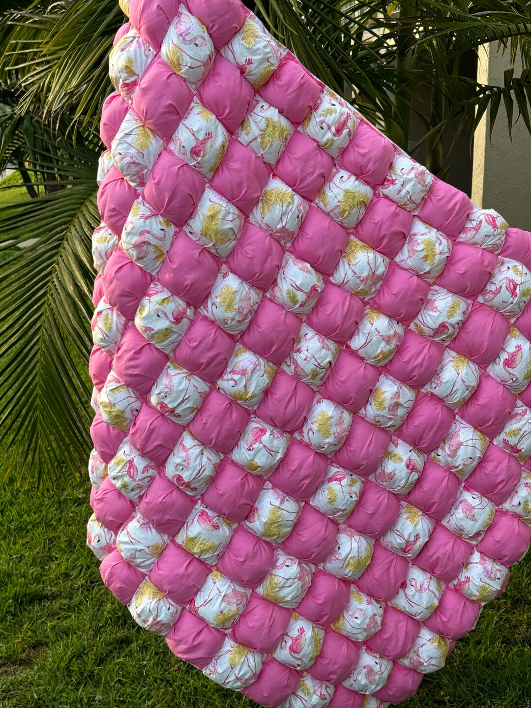 Handmade Bubble Blanket, Size 51*66 Inches. Cozy Warm, and Perfect for ...