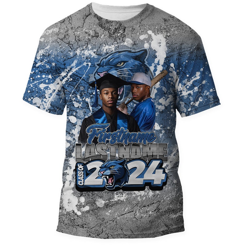 All Over Custom Grad Shirt - Etsy