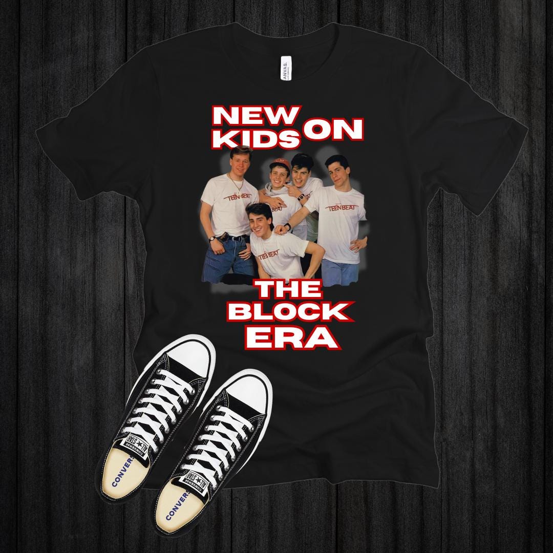 New Kids on the Block T-shirt Bundle - Etsy