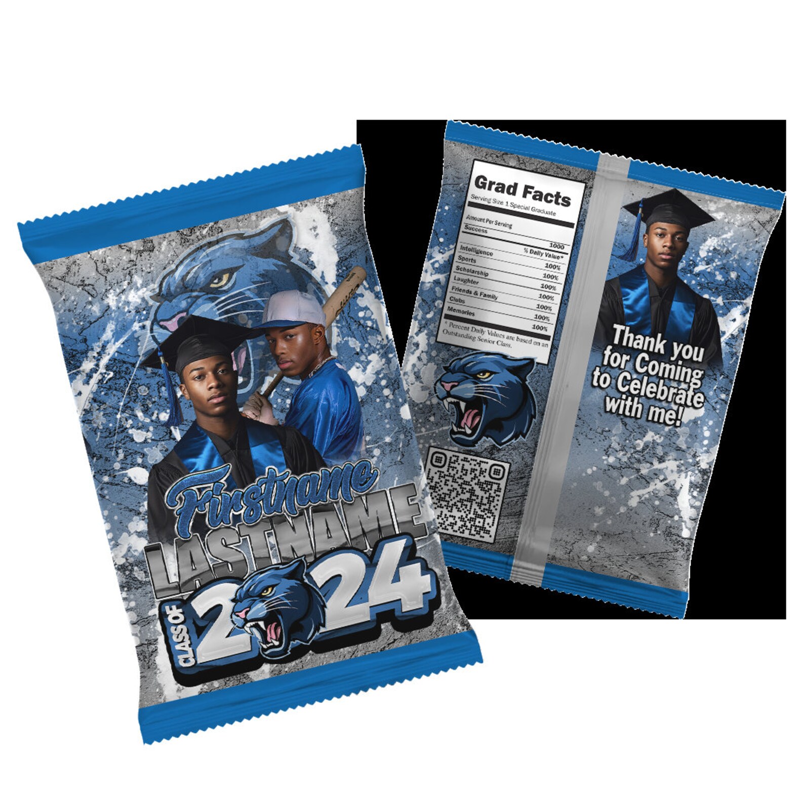 Grad Chip Bag - Etsy