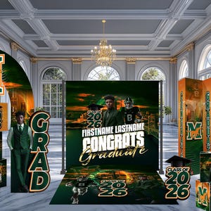 Graduation Party Cubes Custom Grad Cubes, DIY Custom Grad Party Cubes ...