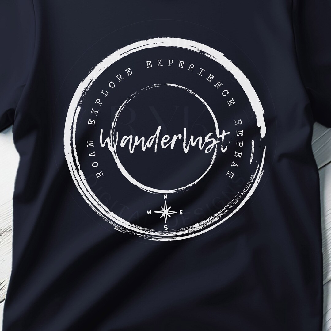Wanderlust Shirt, PNG, SVG, Adventure Awaits, Nature, Outdoorsy ...