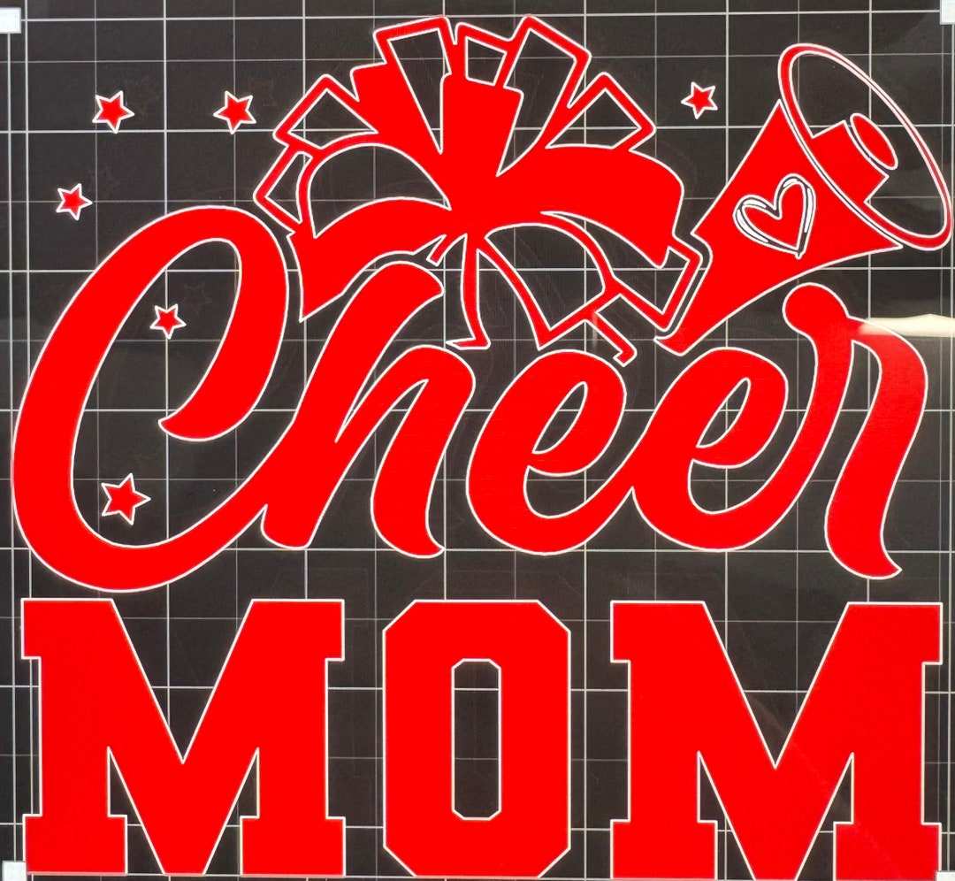 Cheer Mom Decal - Etsy