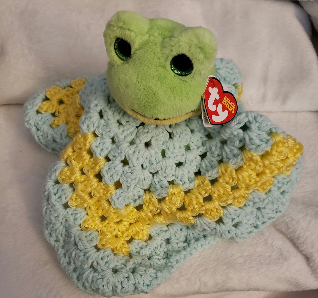 Snapper the Frog Lovey - Etsy